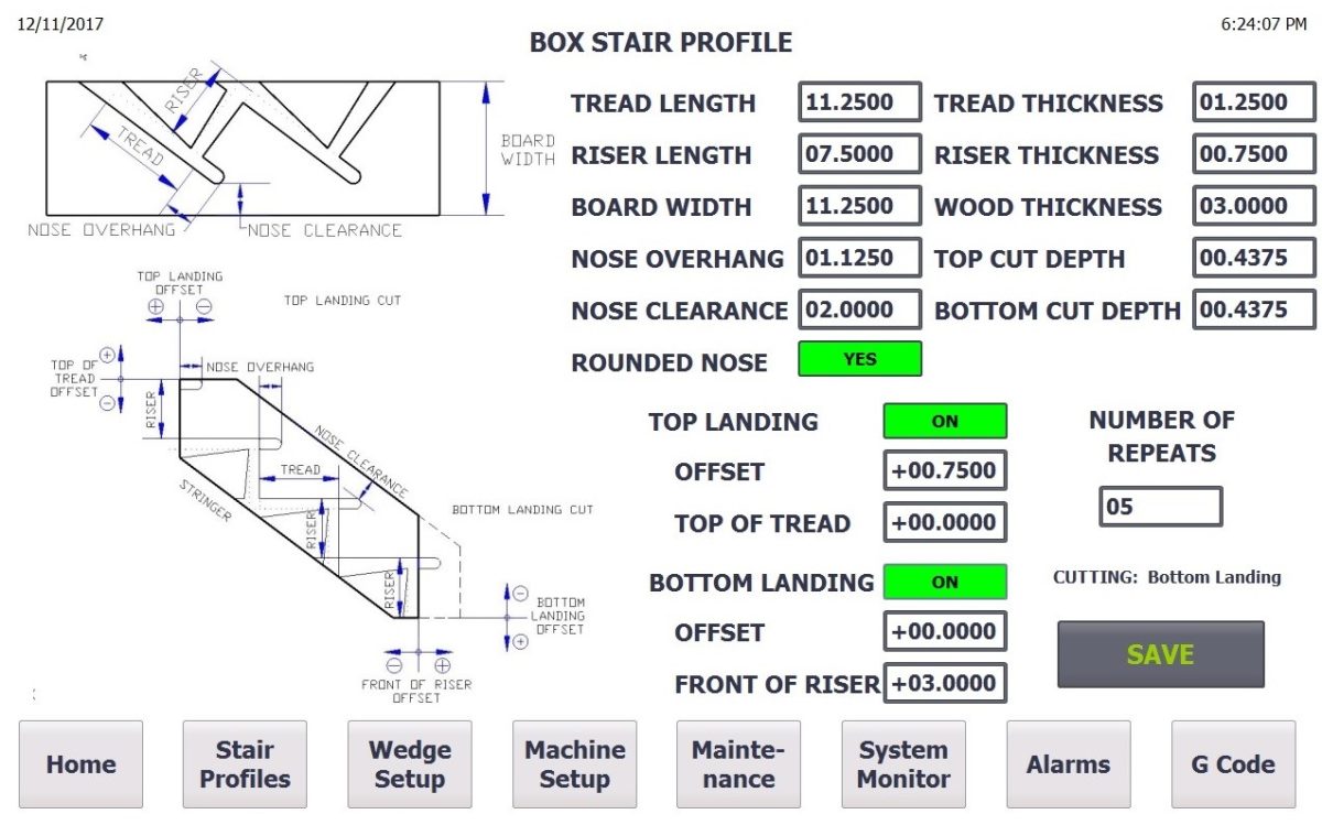 5-Axis CNC Multi-Function Stair Router – Builders Automation